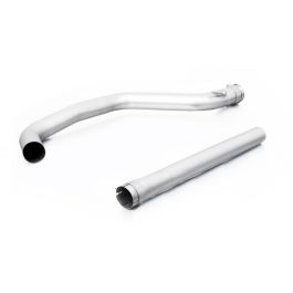 GPF-back Middle Silencer replacement pipe, NO (EC-) APPROVAL